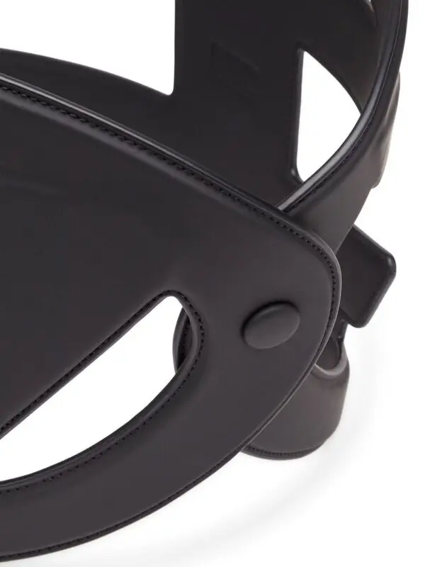 DIESEL® B-cage-d Faux-leather Belt