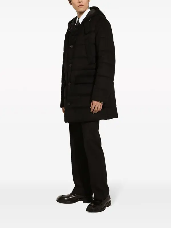 Dolce & Gabbana Quilted Cashmere Coat