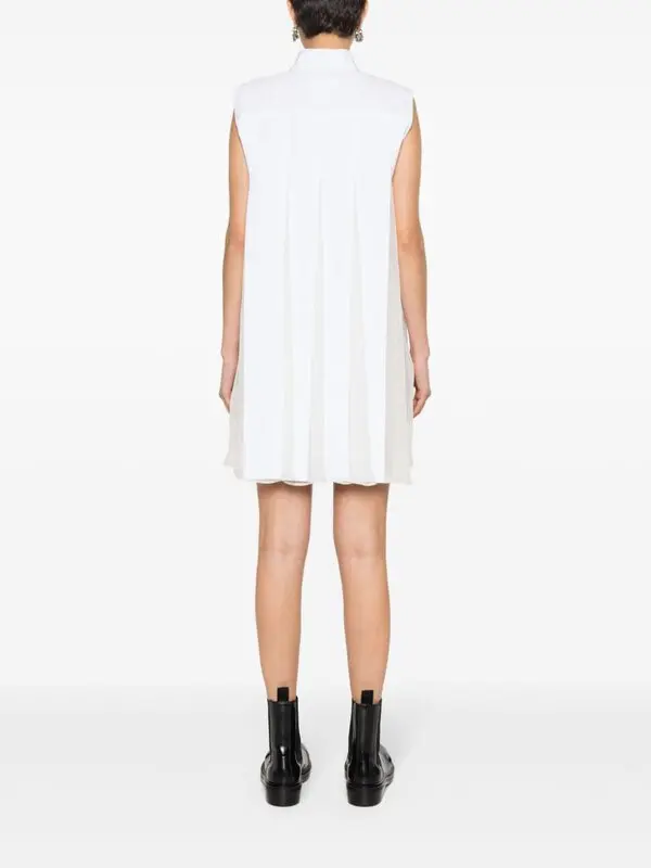 Sacai Pleated Mini Dress