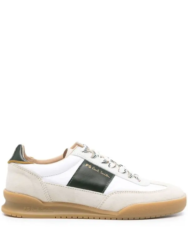 Paul Smith Logo-print Leather Sneakers - White