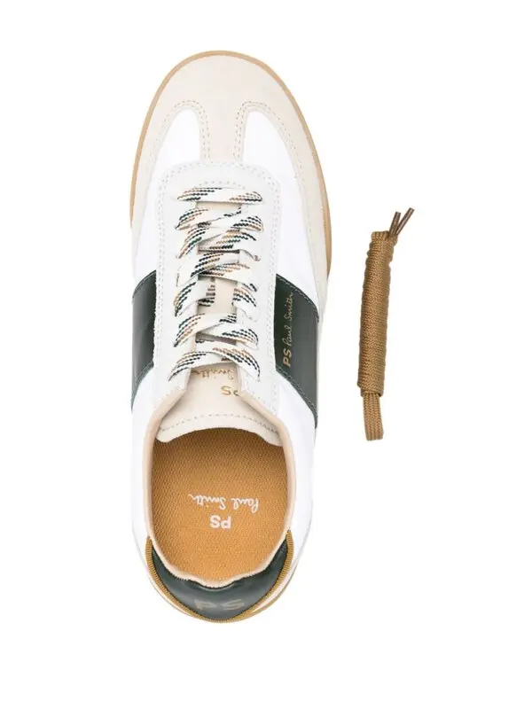 Paul Smith Logo-print Leather Sneakers - White