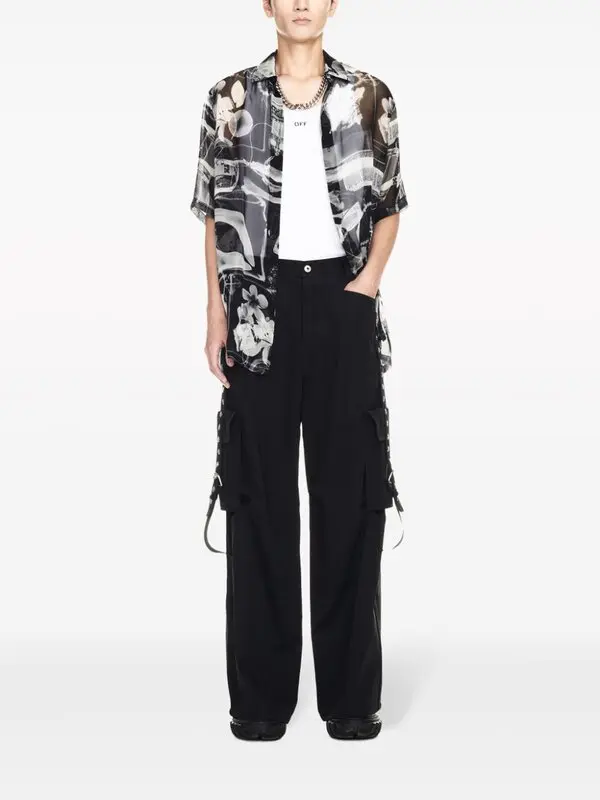 Off-White Buckled Cargo Trousers