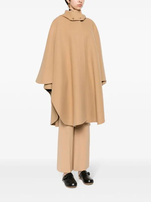 Chloé Wool-cashmere Cape