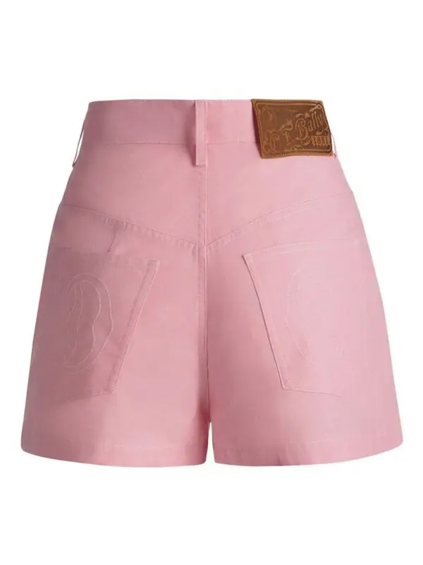 Bally High-waisted Cotton Shorts