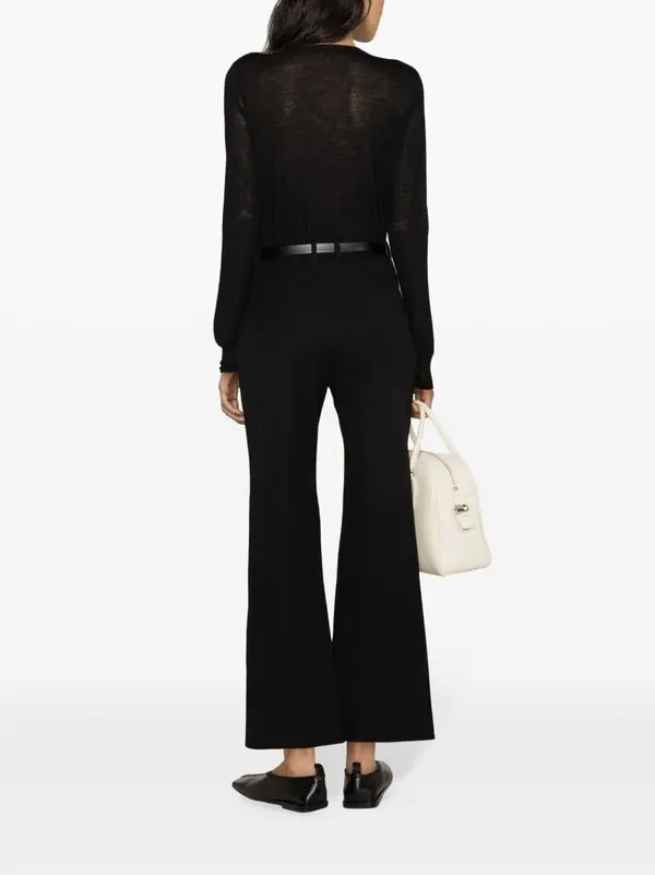 JOSEPH V-neck Cashmere Jumper - Black