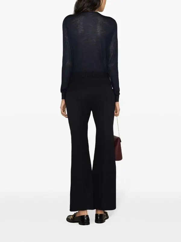 JOSEPH V-neck Cashmere Jumper - Blue