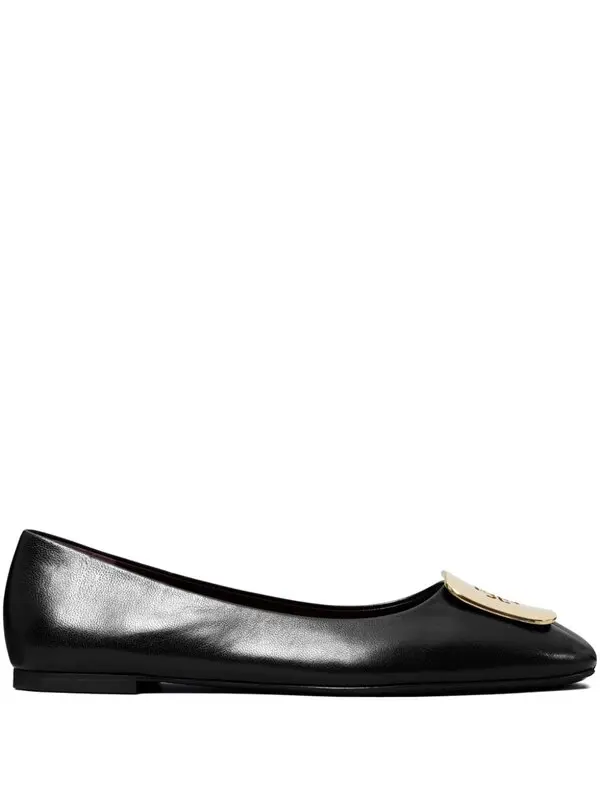 Tory Burch Georgia Ballet Flats - Black