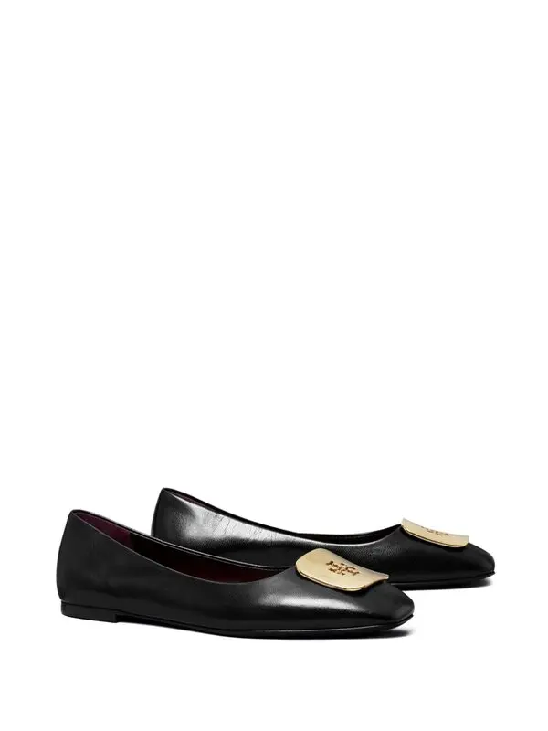 Tory Burch Georgia Ballet Flats - Black