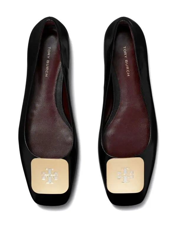 Tory Burch Georgia Ballet Flats - Black