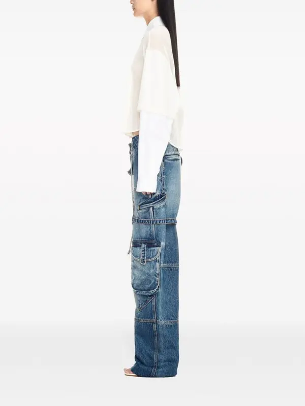 Off-White Baseball Long-sleeve Mesh Shirt