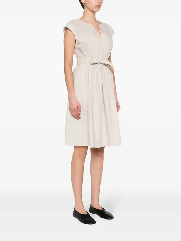 Woolrich Ruched Poplin Dress