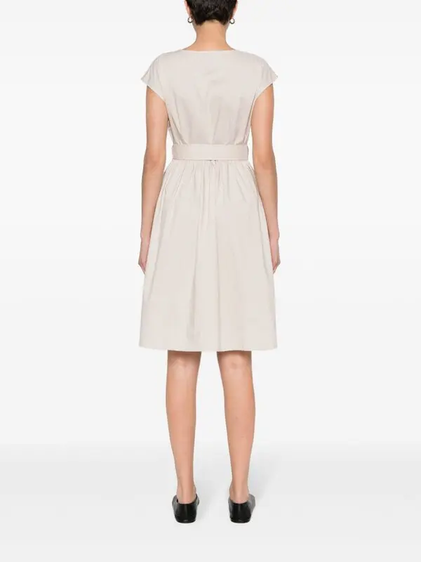 Woolrich Ruched Poplin Dress