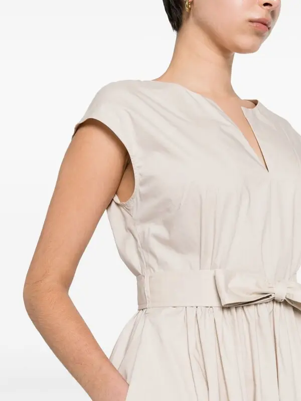 Woolrich Ruched Poplin Dress