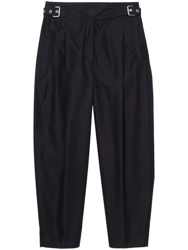3.1 Phillip Lim Buckled Tapered Trousers - Black