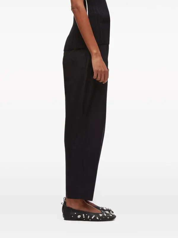 3.1 Phillip Lim Buckled Tapered Trousers - Black