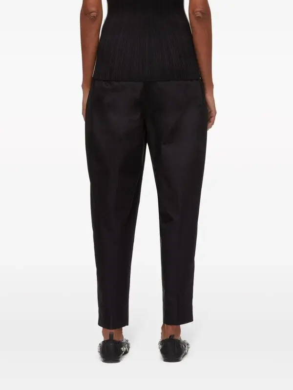 3.1 Phillip Lim Buckled Tapered Trousers - Black