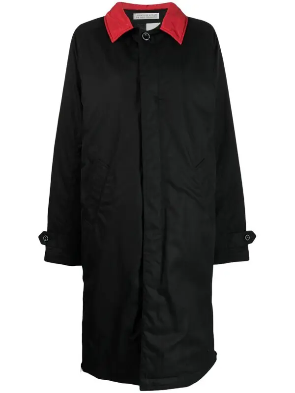 Undercover X Frgmt Logo-print Parka Coat