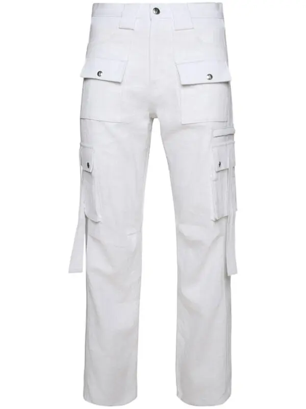 Rhude Amaro Linen Cargo Trousers