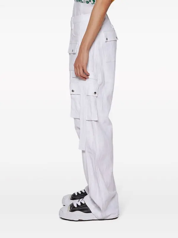 Rhude Amaro Linen Cargo Trousers