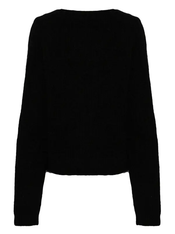TOUT A COUP Rhinestone-embellished Cardigan