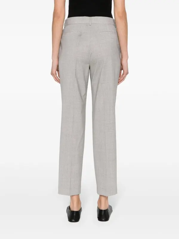 P.a.r.o.s.h Tapered-leg Tailored Trousers - Grey
