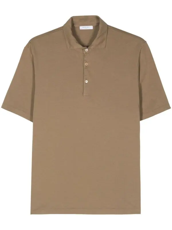 Boglioli Cotton Polo Shirt - Neutrals