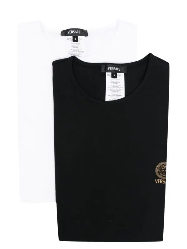 Versace Medusa-print Cotton T-shirt