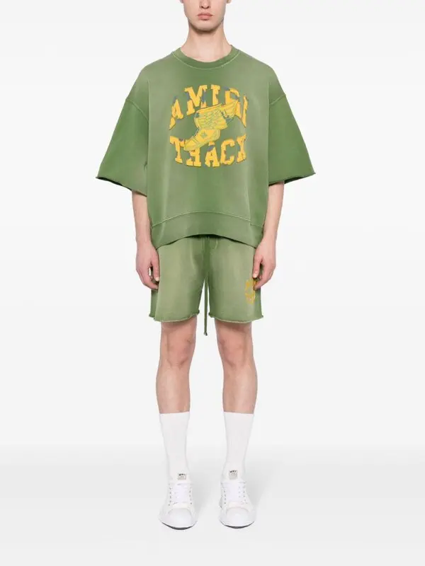 Amiri Crew-neck Short-sleeve Sweatshirt