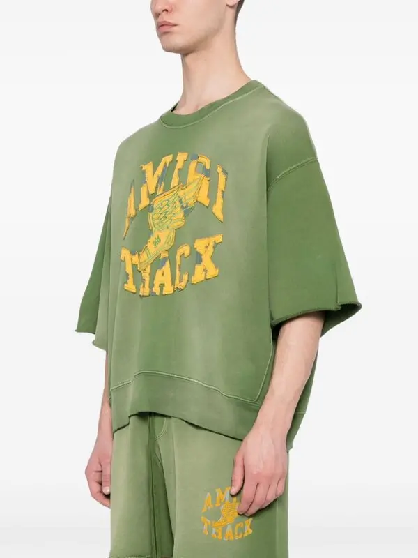 Amiri Crew-neck Short-sleeve Sweatshirt