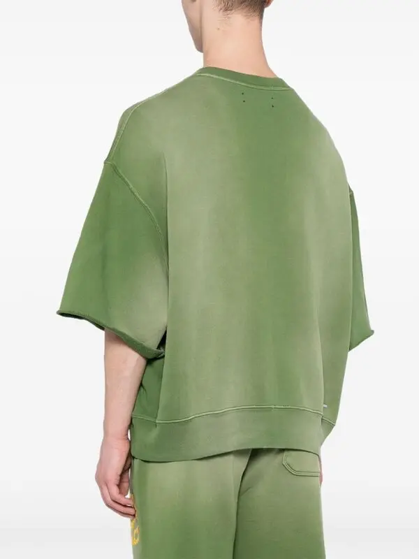 Amiri Crew-neck Short-sleeve Sweatshirt