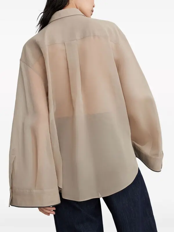 Brunello Cucinelli Patch-pocket Cotton Shirt