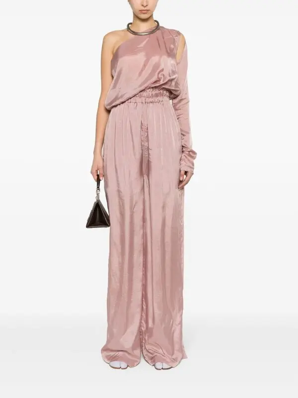 Rick Owens Asymmetric Organza Playsuit