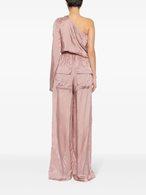 Rick Owens Asymmetric Organza Playsuit