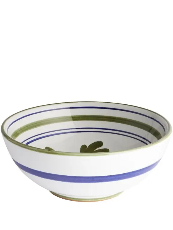 CABANA Blossom Ceramic Bowl - White