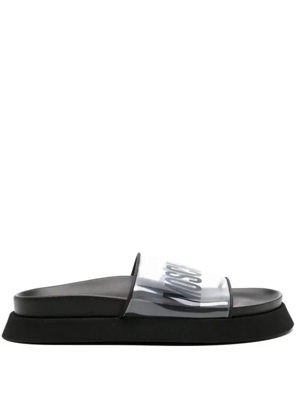 Moschino Logo-print Slides
