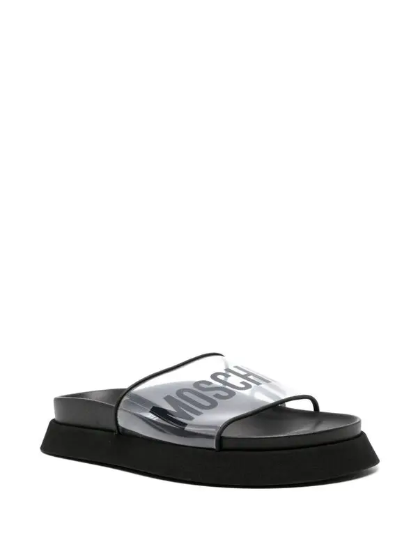 Moschino Logo-print Slides