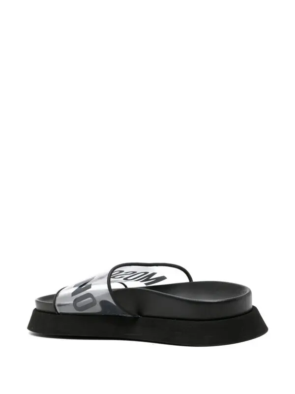 Moschino Logo-print Slides