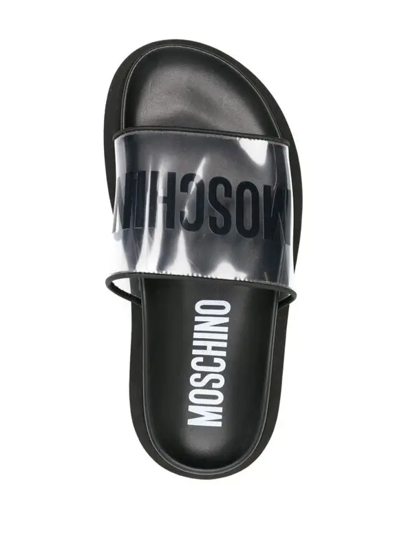 Moschino Logo-print Slides