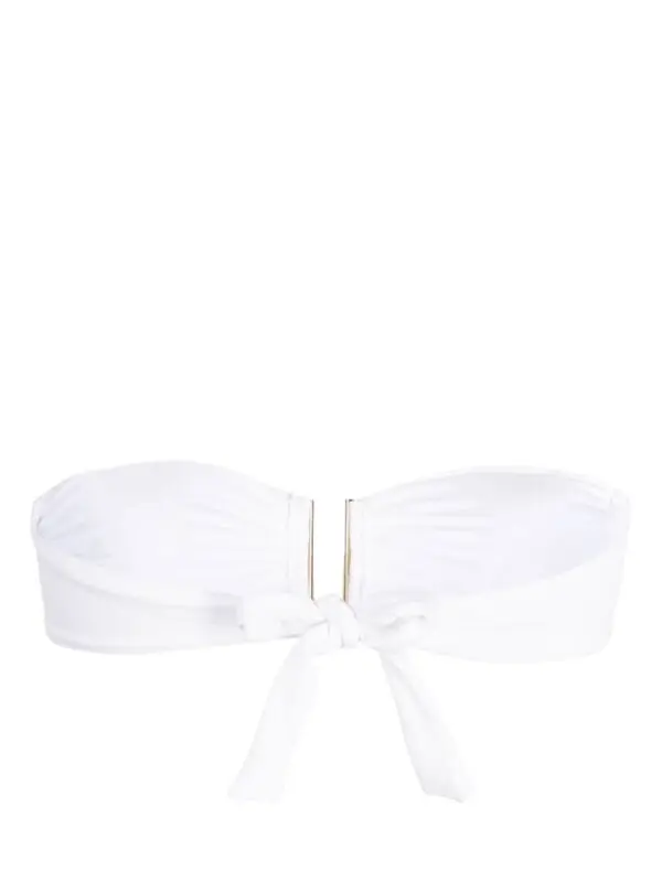 Melissa Odabash Barcelona Bandeau Bikini Top - White