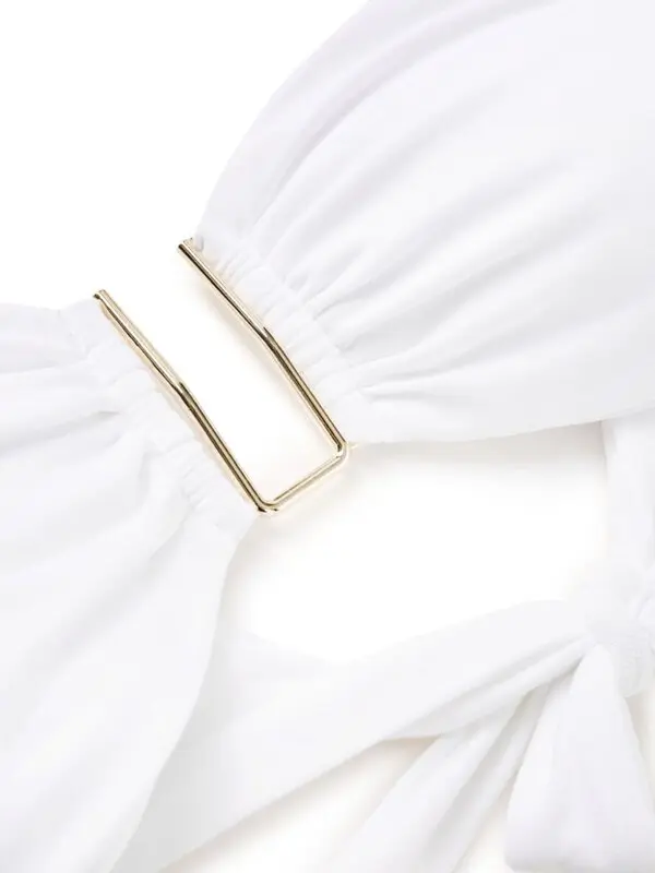 Melissa Odabash Barcelona Bandeau Bikini Top - White