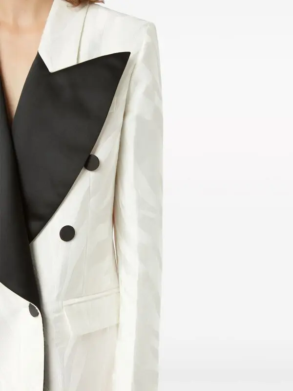 Nina Ricci Zebra-jacquard Blazer