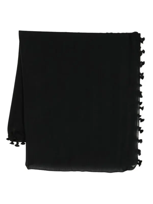 Melissa Odabash Pareo Pompom-detail Cover-up - Black