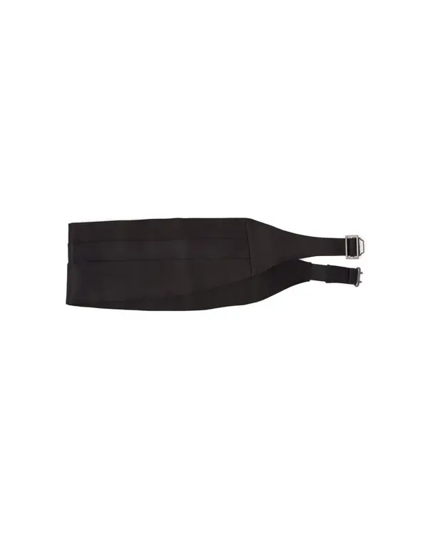 Prada Satin Tuxedo Cummerbund