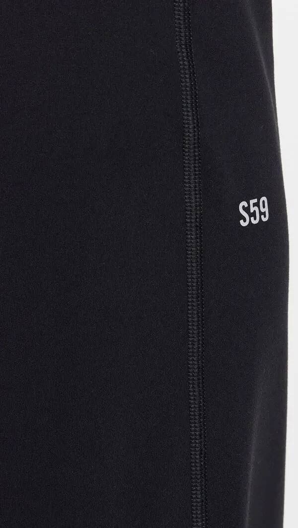 Splits59 Raquel Airweight Maternity Flare Leggings - Black