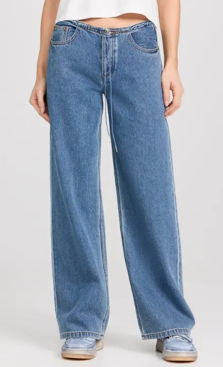 Still Here Heavyweight Denim Jeans - Classic Blue