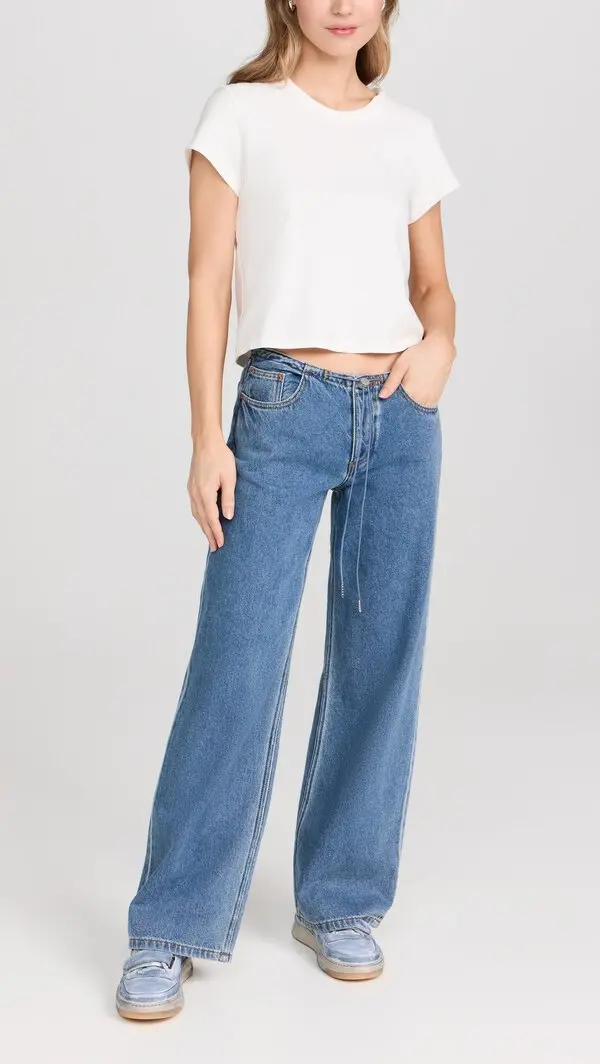 Still Here Heavyweight Denim Jeans - Classic Blue
