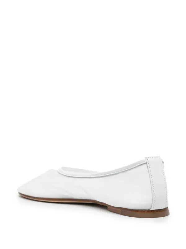 Dear Frances Balla Ballerina Shoes - White