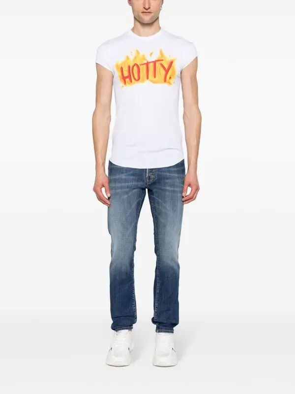 Dsquared2 Slogan-print Cotton T-shirt