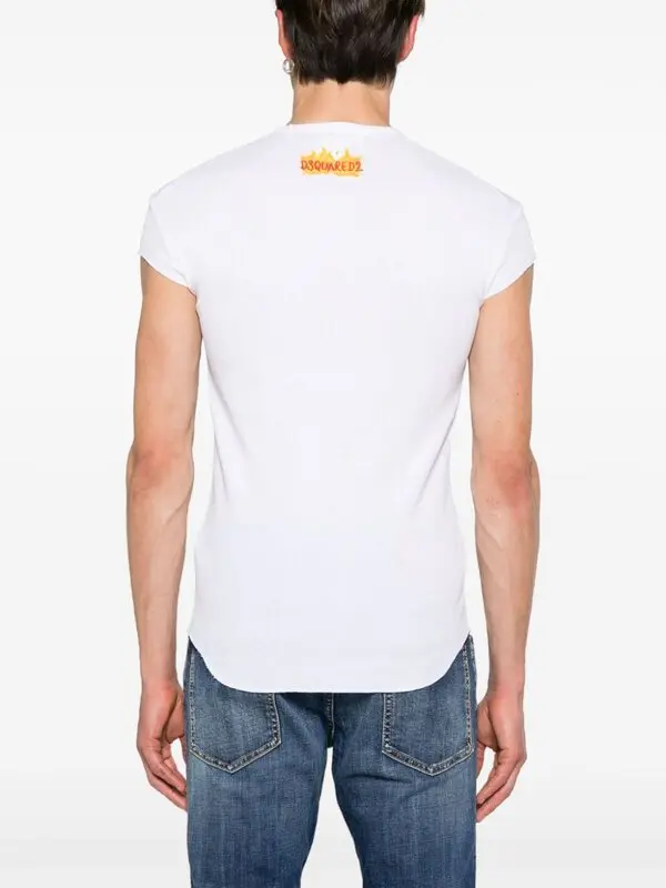 Dsquared2 Slogan-print Cotton T-shirt