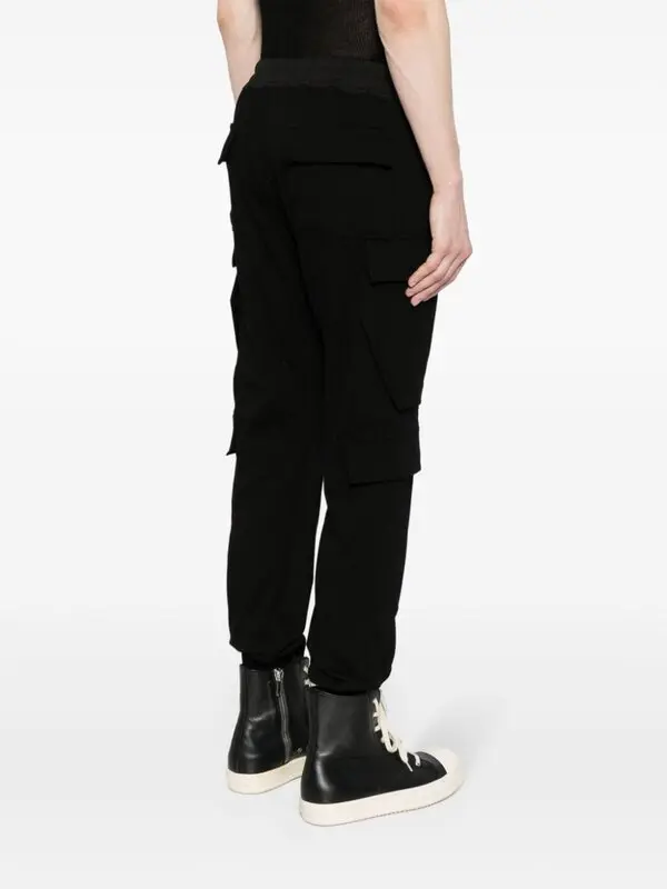 Rick Owens Mastodon Cargo Cotton Track Pants